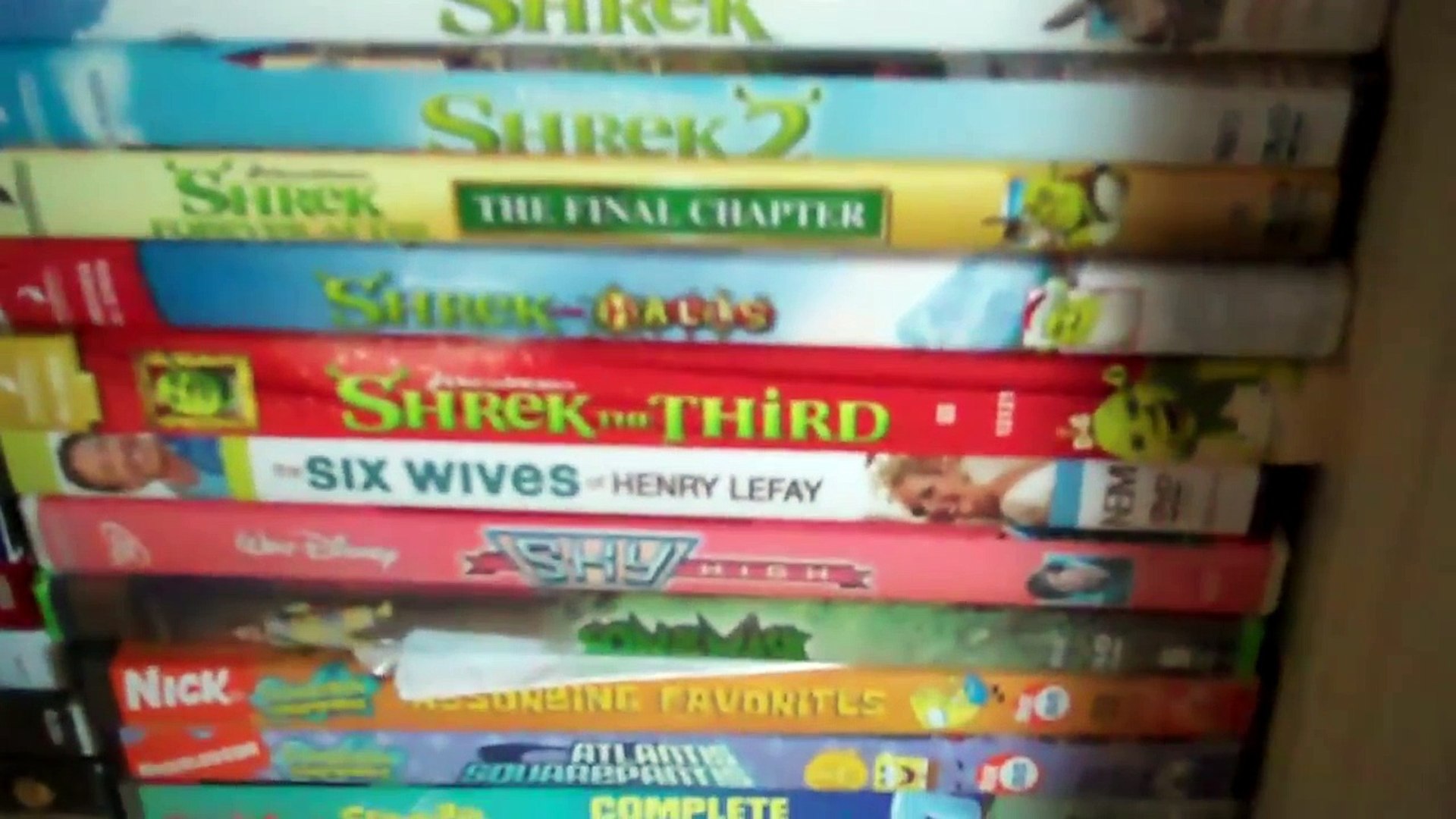 My Dreamworks Vhs Dvd Collection