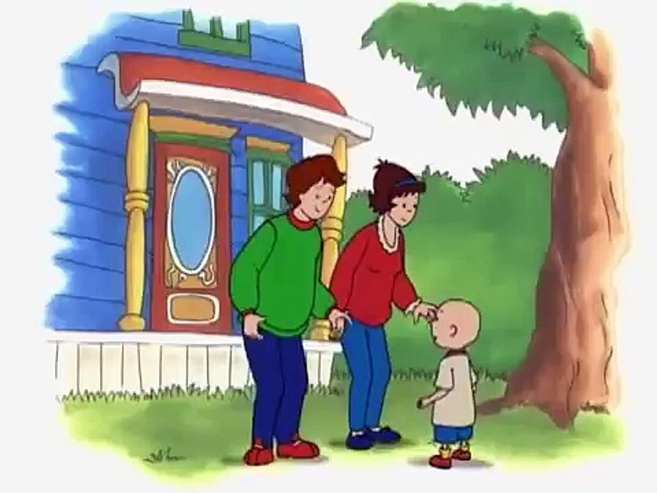 Learn english through cartoon | Caillou w/ subtitles | Episode 3 ...