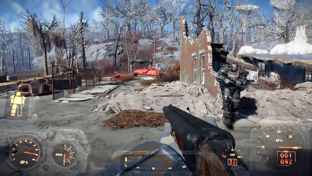 Fallout 4 quest QUARTERMASTERY recover the reflex capacitor at greater ...