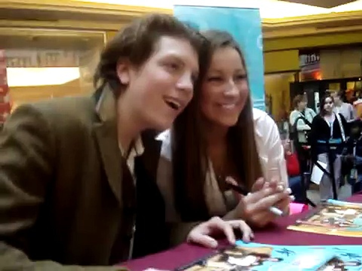 Ashley Leggat And Michael Seater