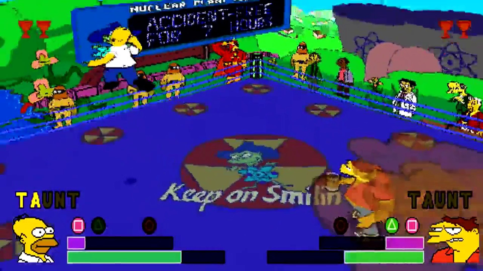 Simpsons Wrestling Walkthrough - slyellow