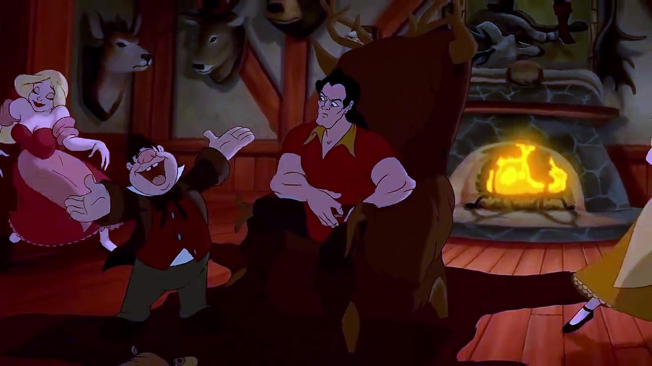 Beauty and the Beast - Gaston's Song HD – Видео Dailymotion