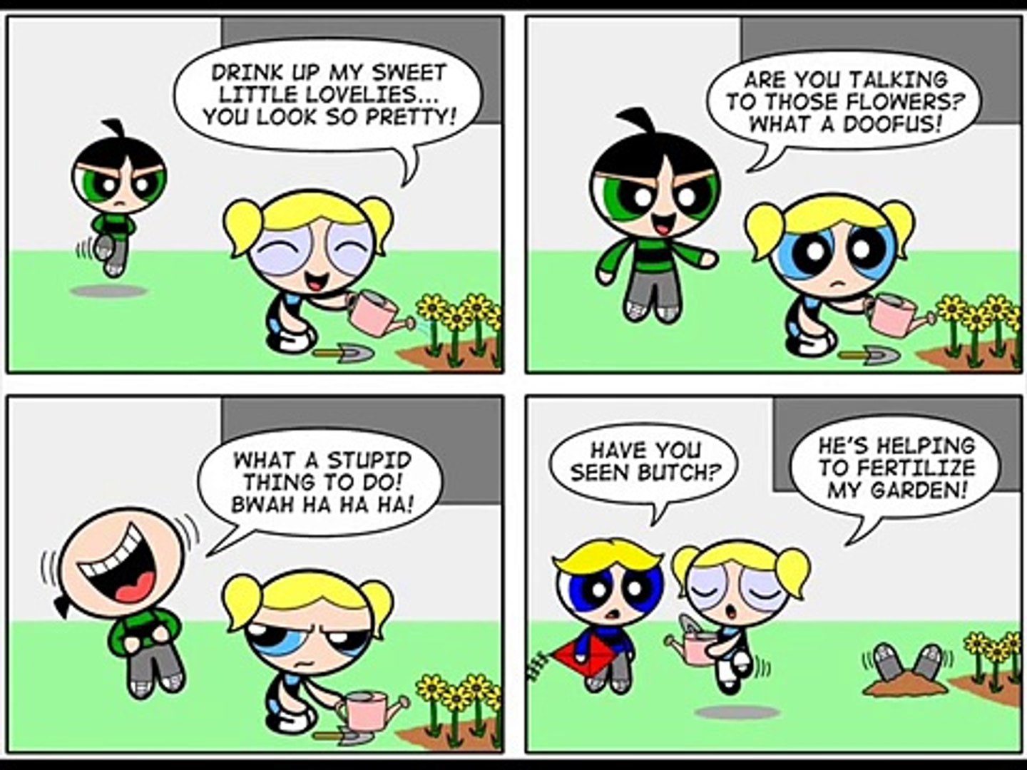 Powerpuff Rowdyruff Boys Comic