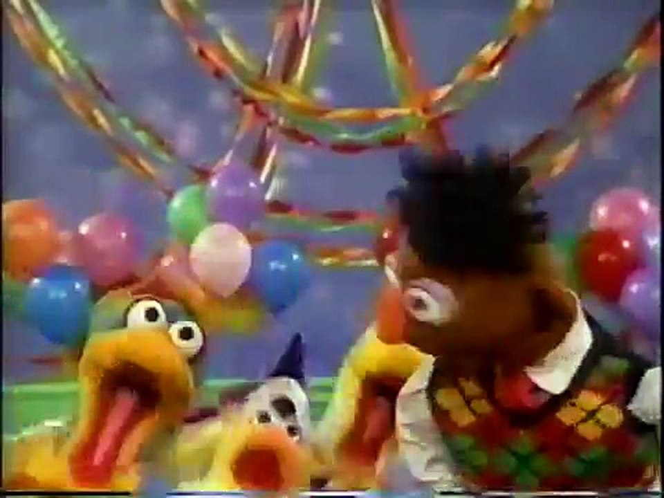 Sesame Street Benny Rabbit Tries to Avoid a Surprise Birthday Party ...