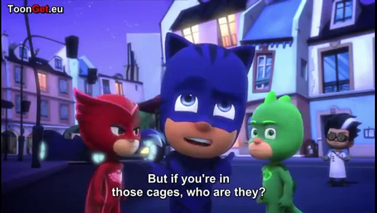 PJ Masks full episodes 13&14 Catboy vs. Robo Cat & Owlette and the ...