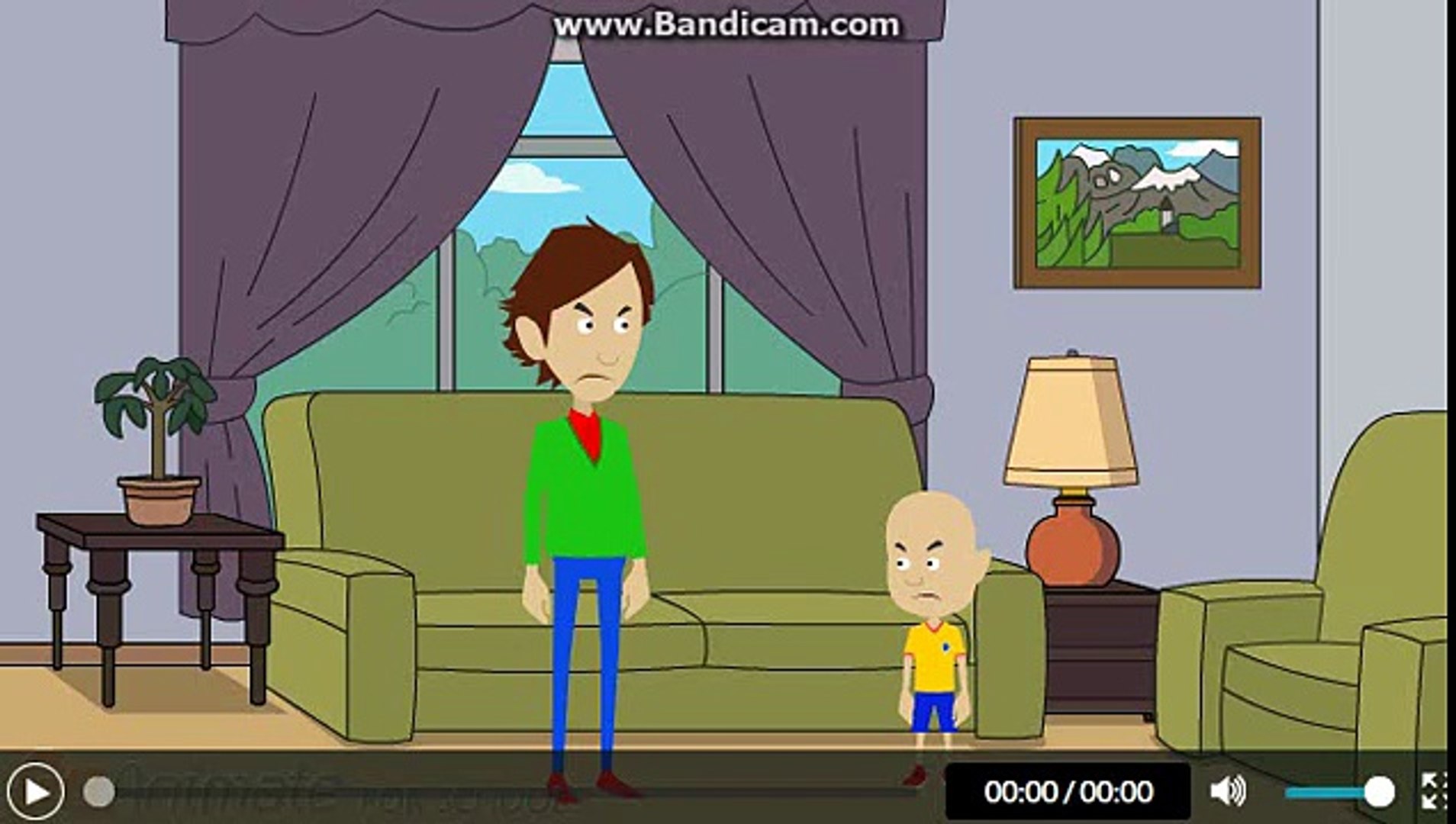 Caillou Tantrum