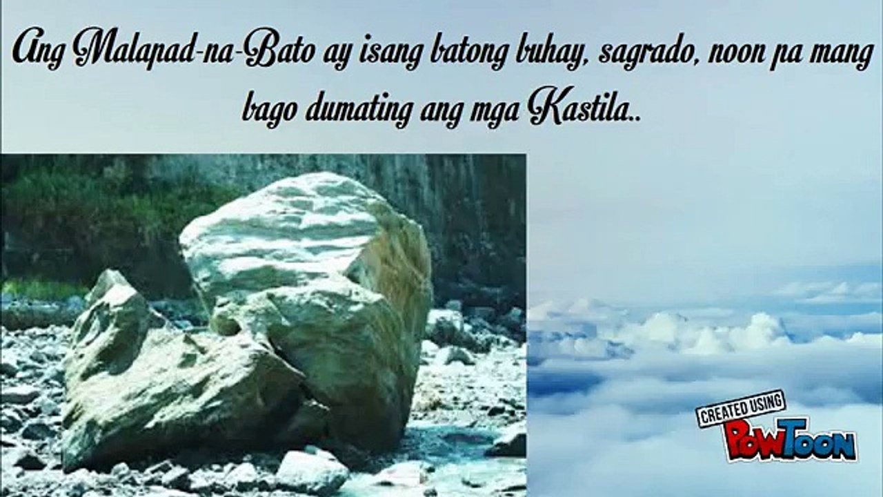 Alamat ng malapad na bato - video Dailymotion