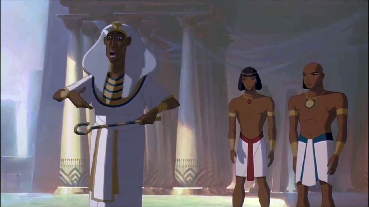 The Prince of Egypt - Moses and Ramses are scolded by their father HD ...
