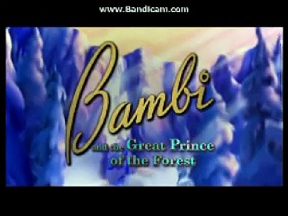 Opening To Bambi 2005 DVD - Dailymotion Video