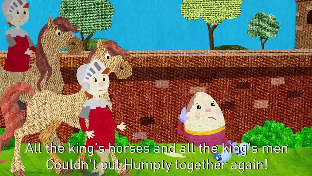 Humpty Dumpty - English Nursery Rhymes HD - Dailymotion Video