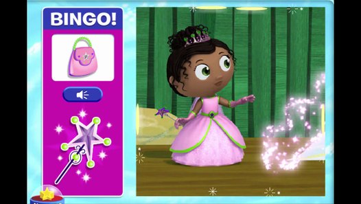 Super Why Princess Presto Spectacular Sounds Bingo Cartoon Animation ...