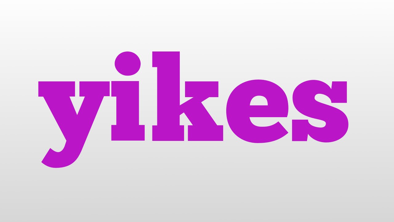yikes meaning and pronunciation - video Dailymotion