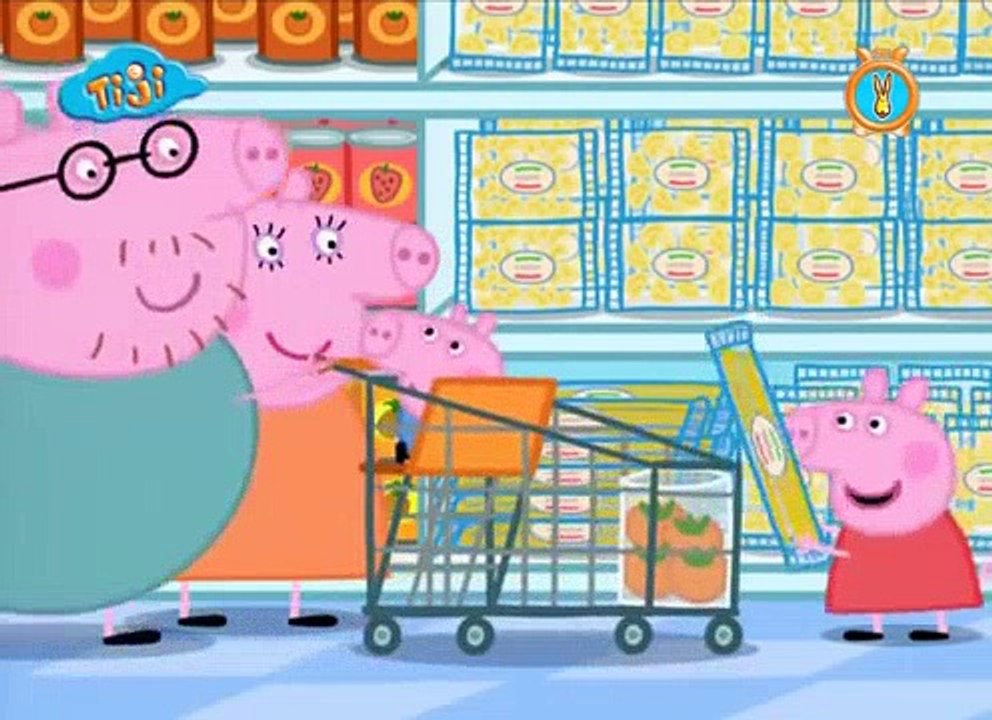 Peppa pig français Le supermarche Tchoupi Dessin Animé - Vidéo Dailymotion