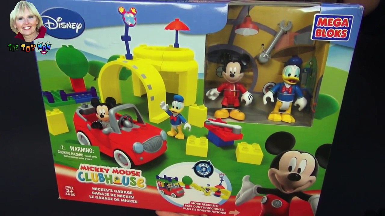 ♥♥ Mega Bloks Mickey Mouse Clubhouse Mickeys Garage - Dailymotion Video