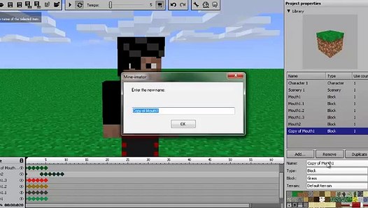 Minecraft Animation:How to create a Mouth Animation on Mine Imator ...