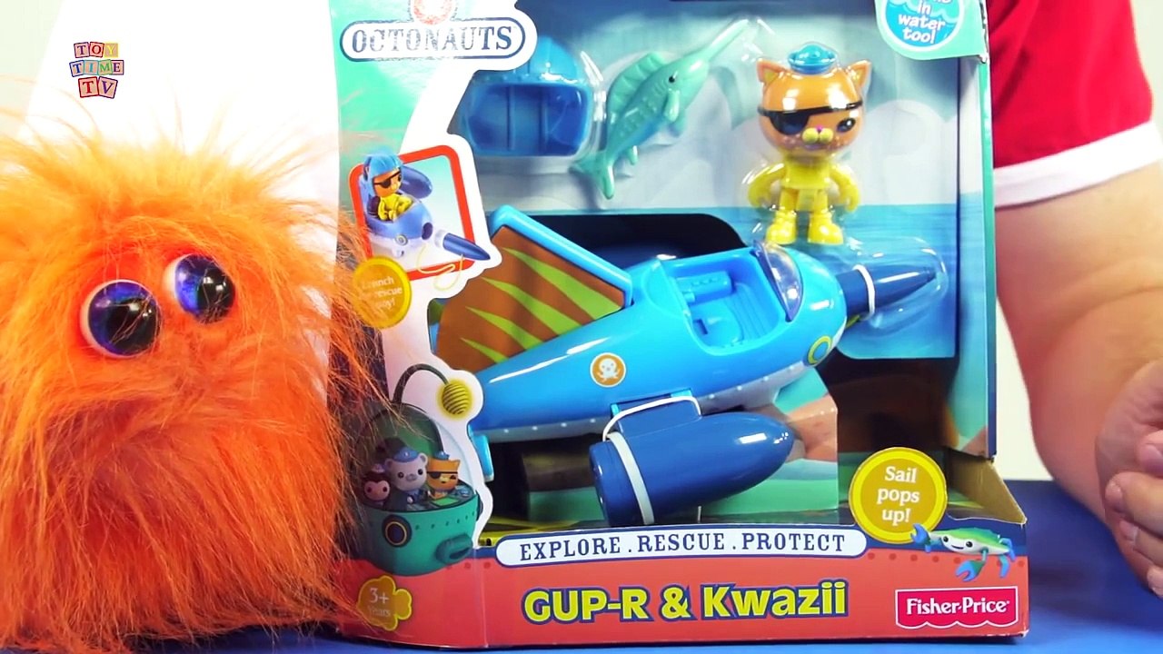 The Octonauts Gup R and Kwazii Playset Toy Review - video Dailymotion