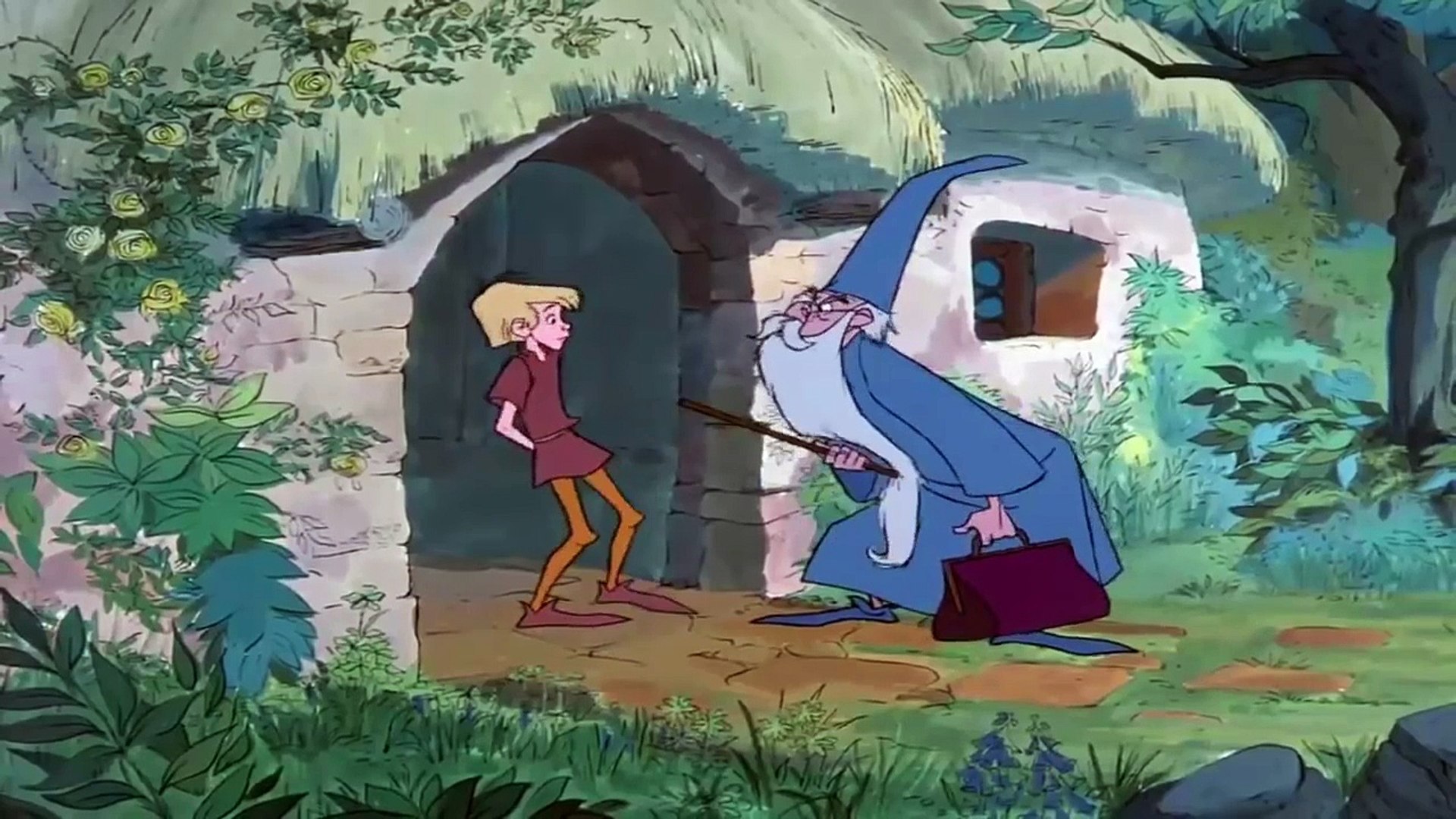 The Sword In The Stone Merlin Vs Madam Mim MERLIN & MADAME MIM ~ The