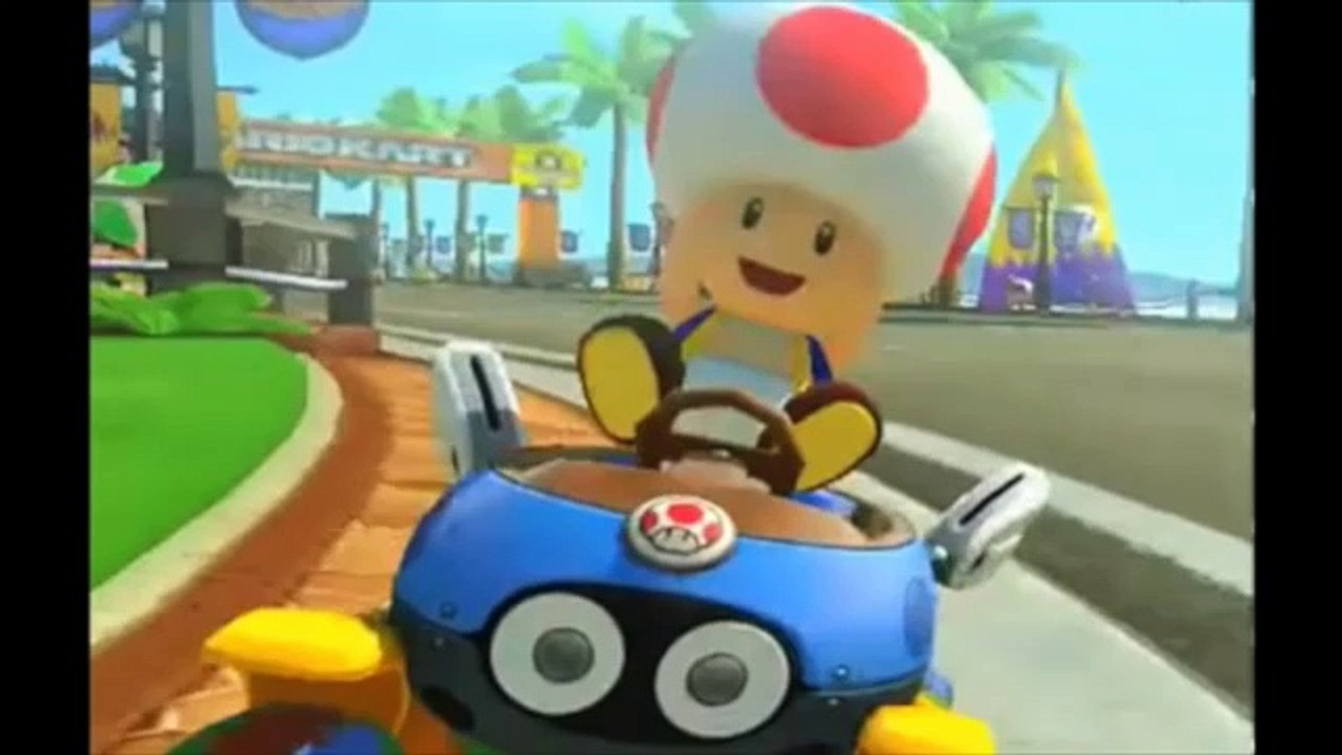 Toad Mario Kart 8