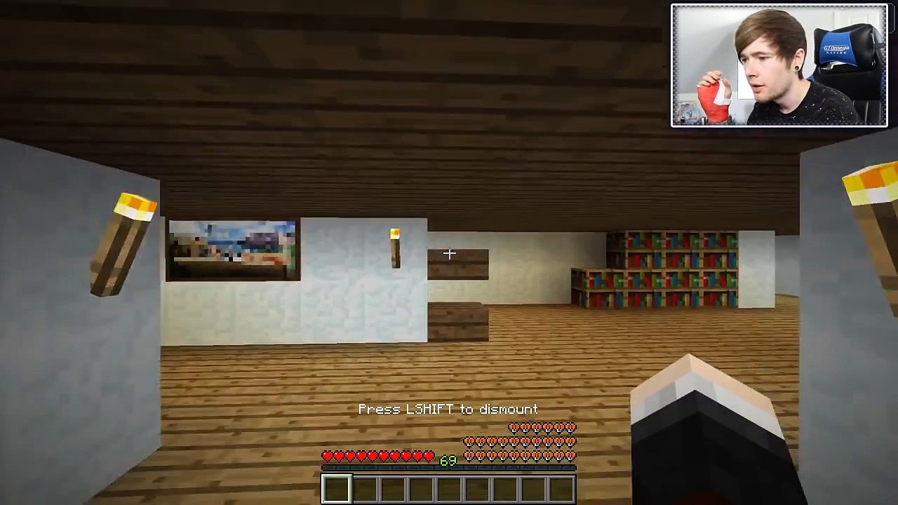 Minecraft DANTDM BROKEN HAND CHALLENGE 2!! Custom Map - video Dailymotion