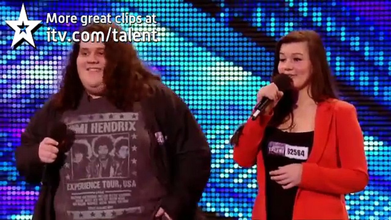 Opera duo Charlotte Jonathan - Britains Got Talent 2012 audition - UK ...