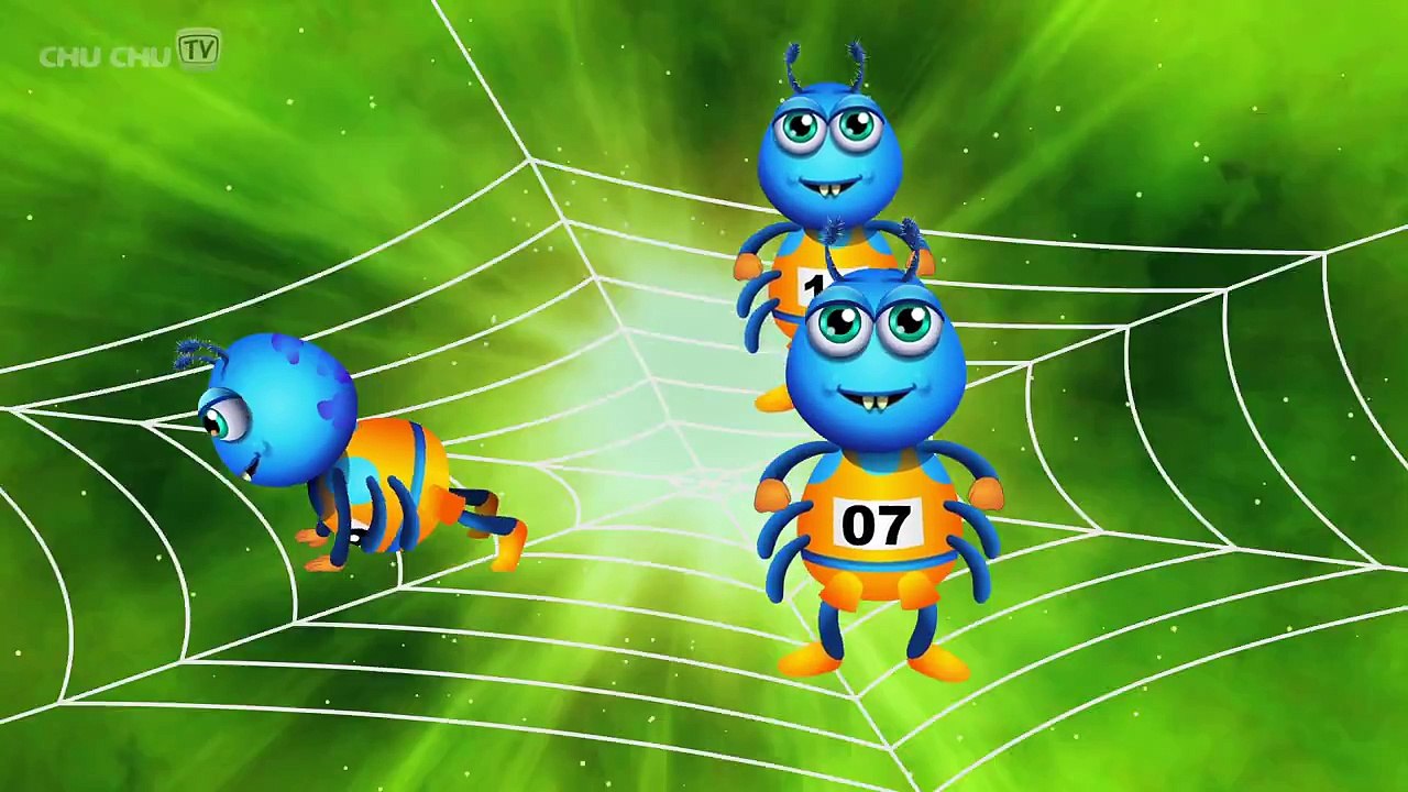 Itsy Bitsy Spider Nursery Rhyme With Lyrics Cartoon Animation Rhymes ...
