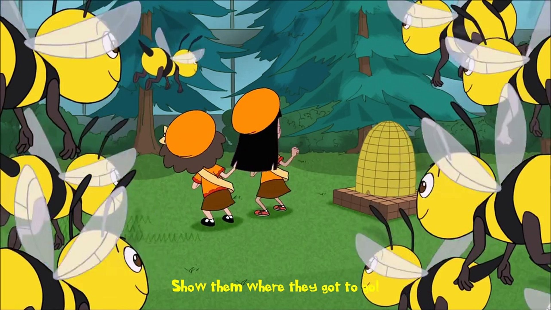 Phineas And Ferb Bee Story