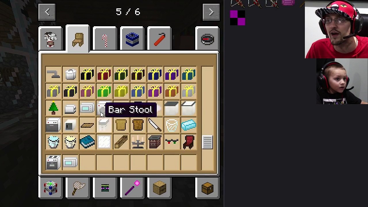 VILLAGER HOME MAKEOVER SURPRISE! Minecraft Furniture Mod Fun w FGTEEV ...