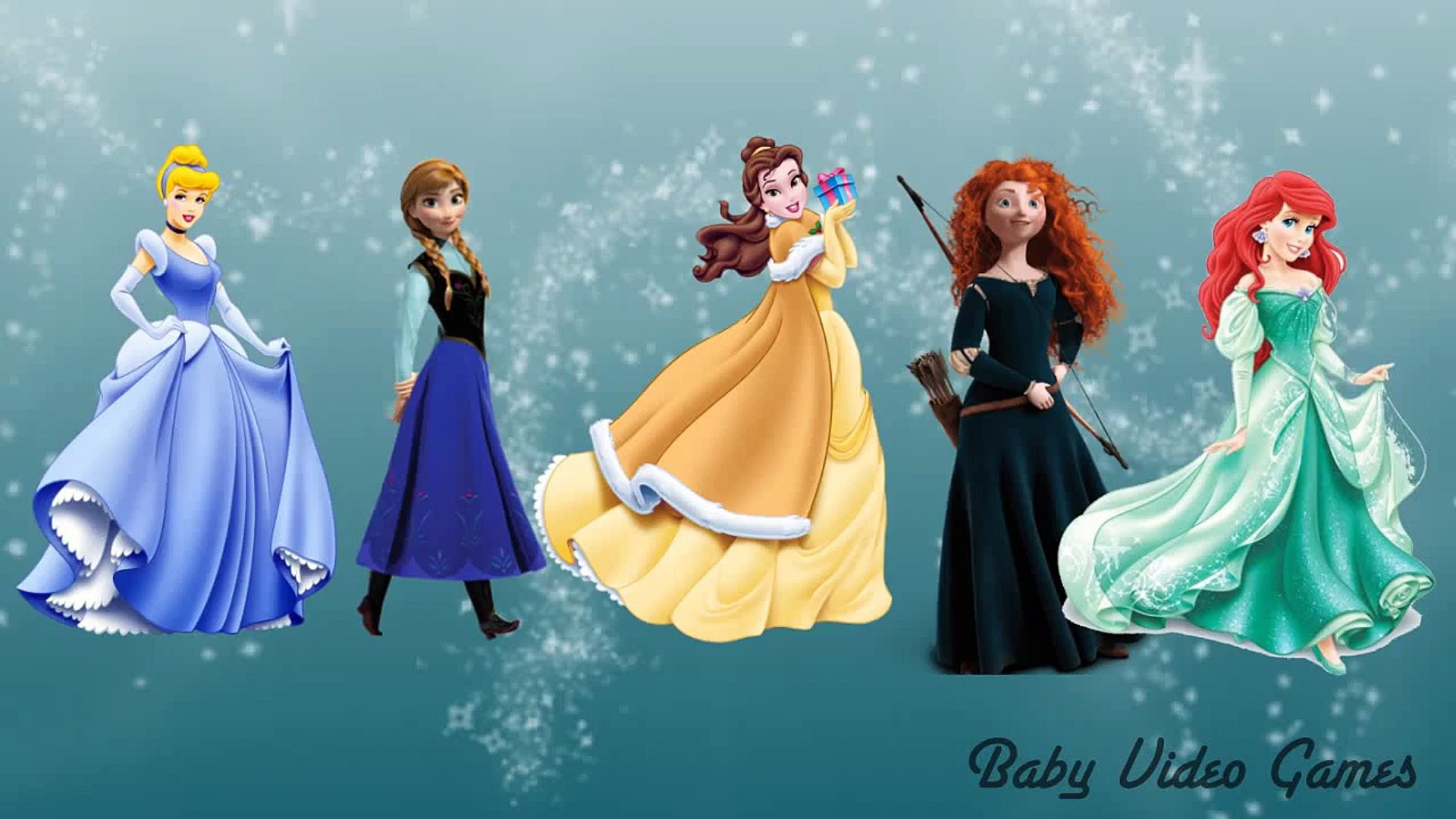 Disney Princesses Families