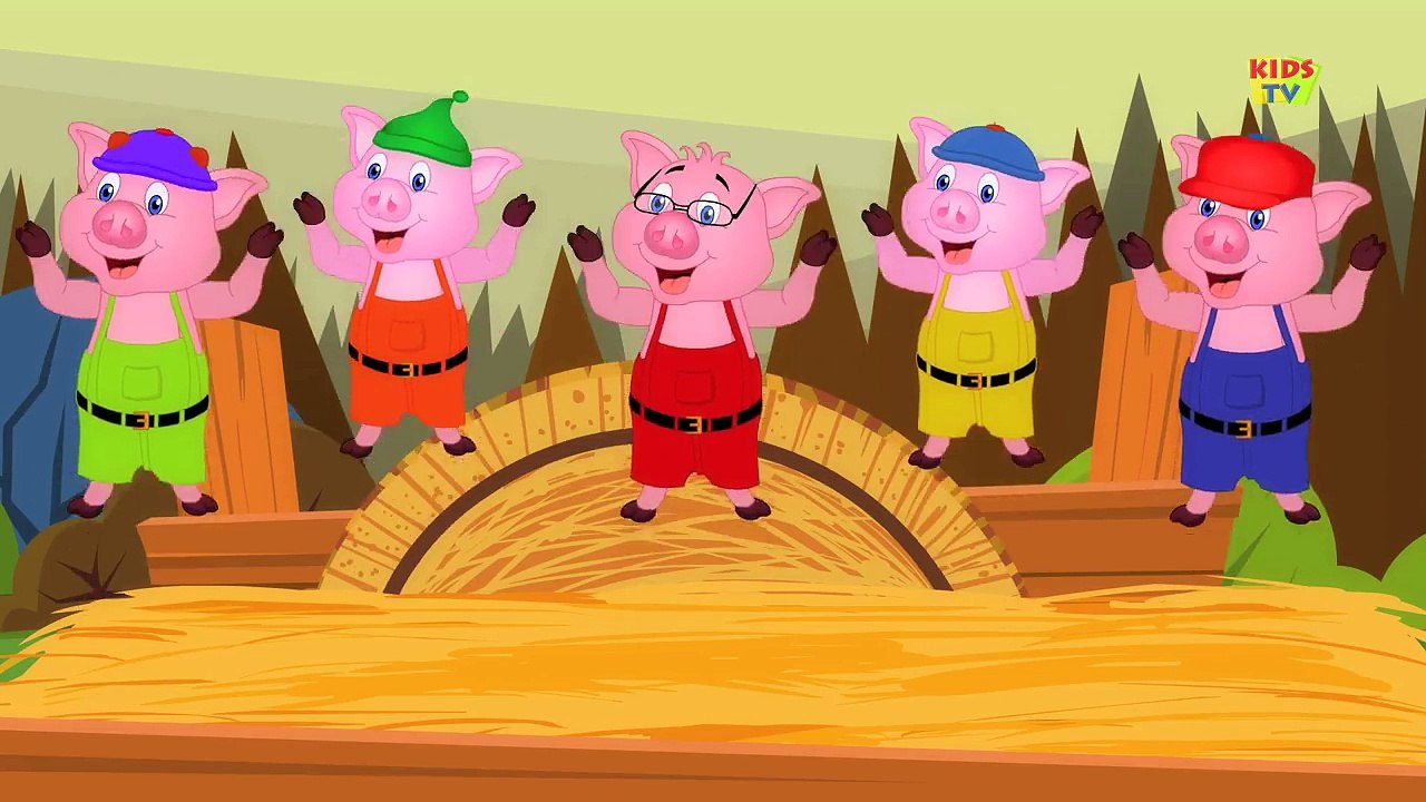 Five Little Piggies | Nursery Rhymes | Five Little Series - Dailymotion ...