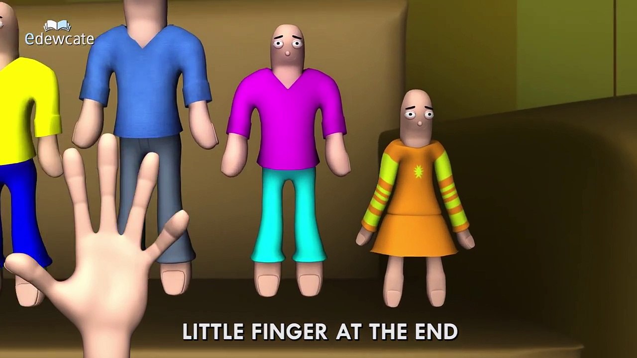 Best Finger Family Collection in 3D | Daddy Finger Nursery Rhyme | 3D ...