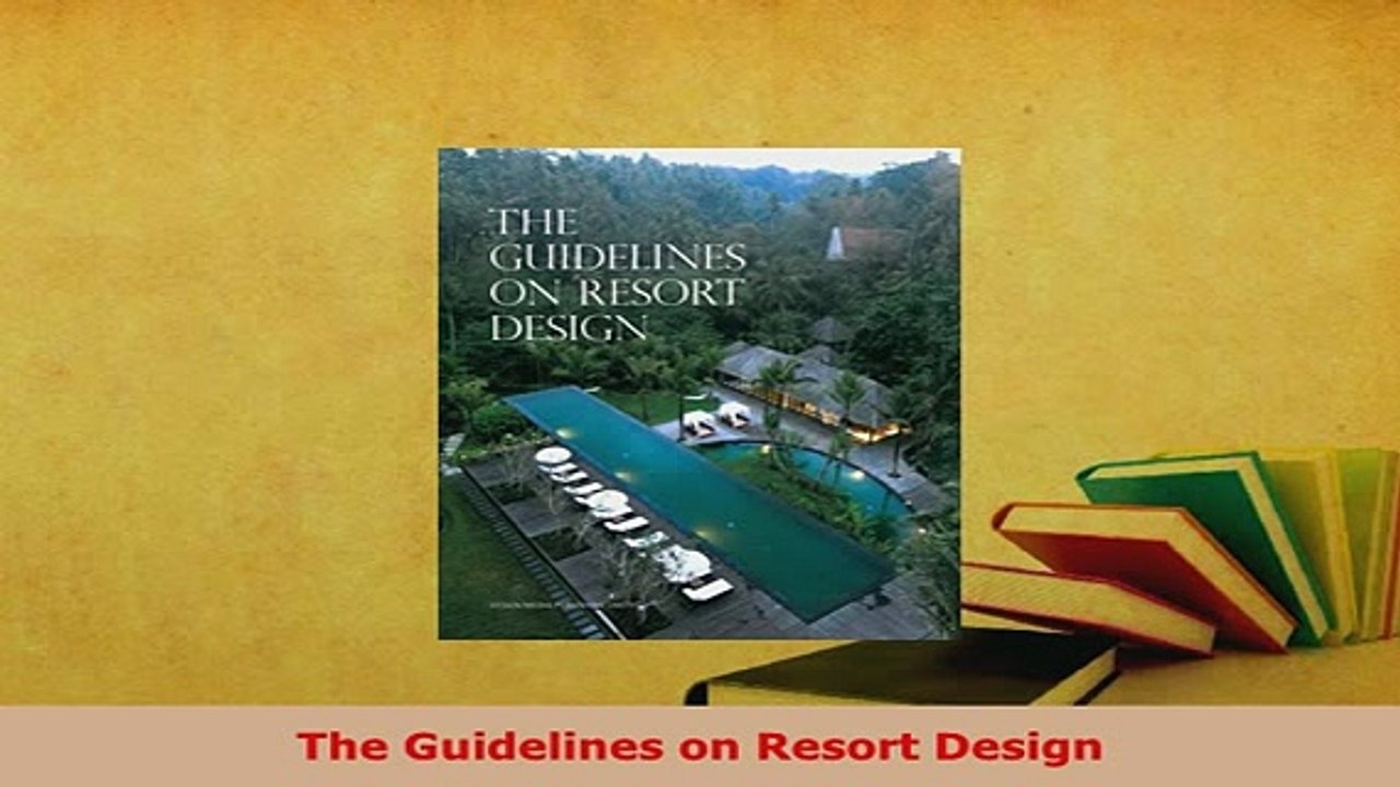 PDF The Guidelines on Resort Design PDF Full Ebook - video Dailymotion
