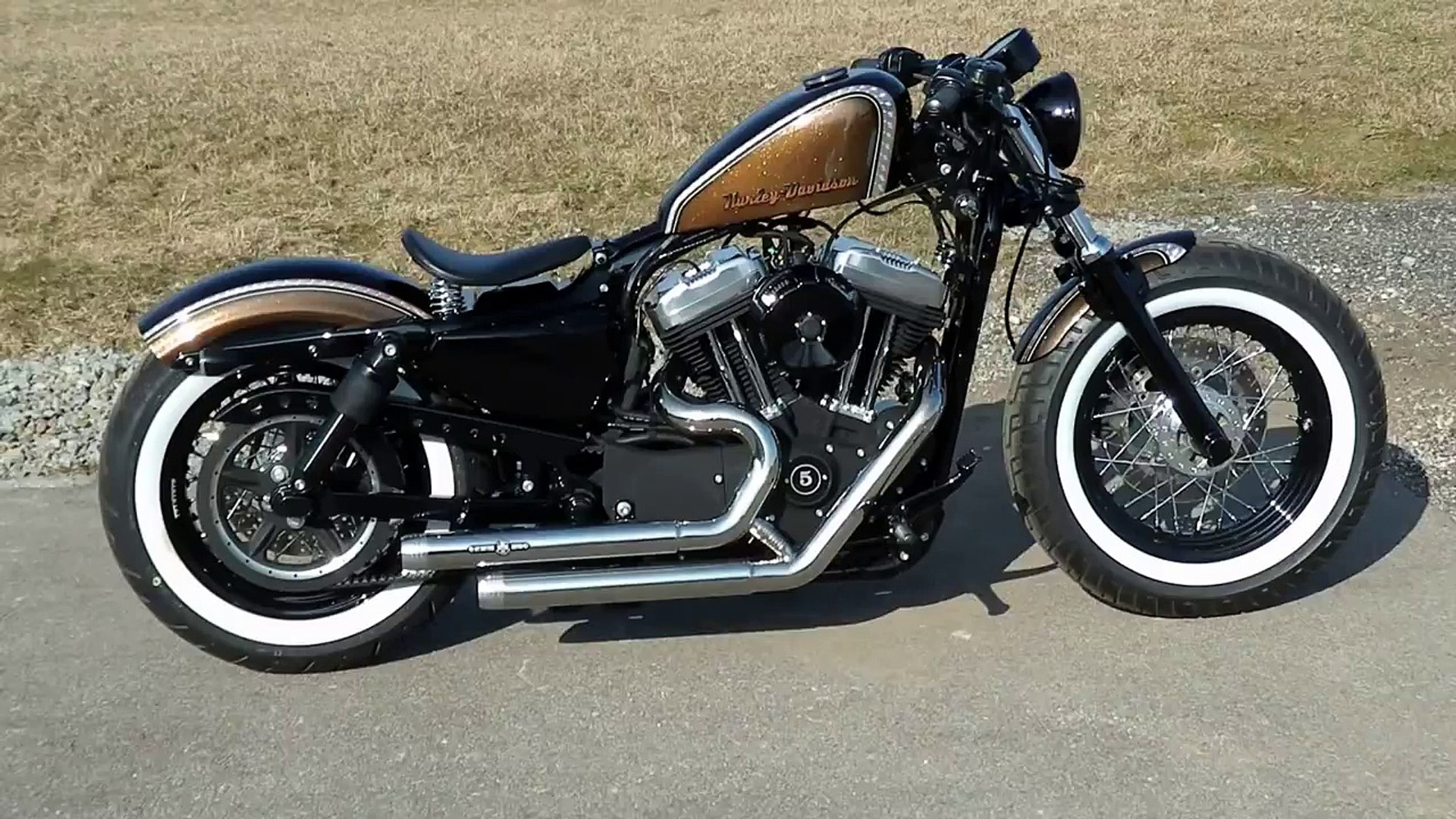 Harley Forty Eight Bobber Custom