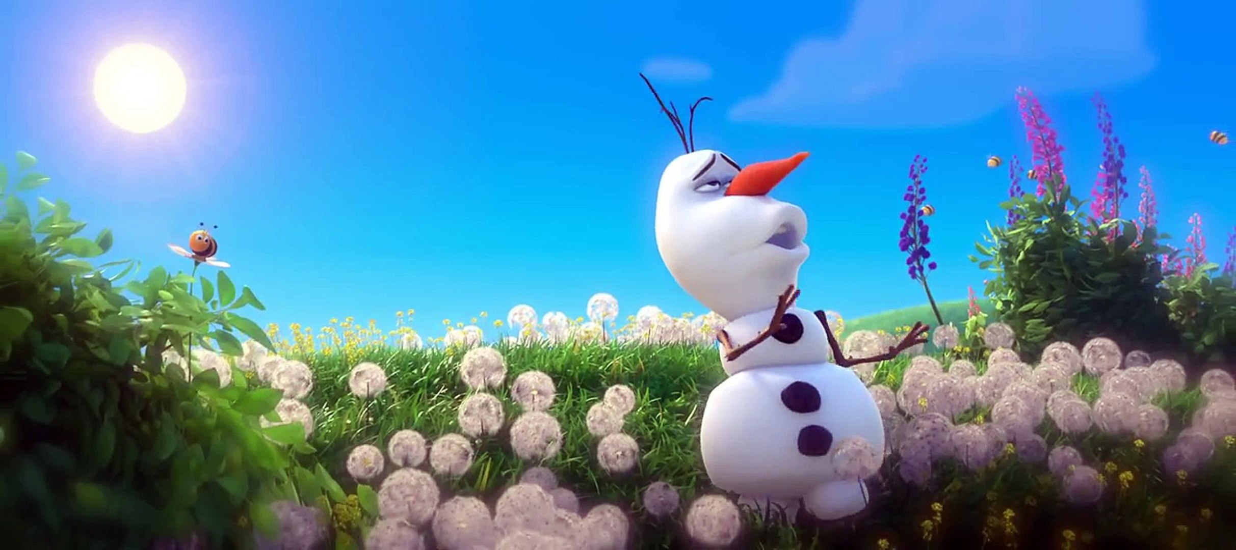 In Summer Frozen Olaf