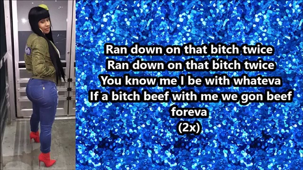 Cardi B - Foreva (Lyrics) - Vidéo Dailymotion