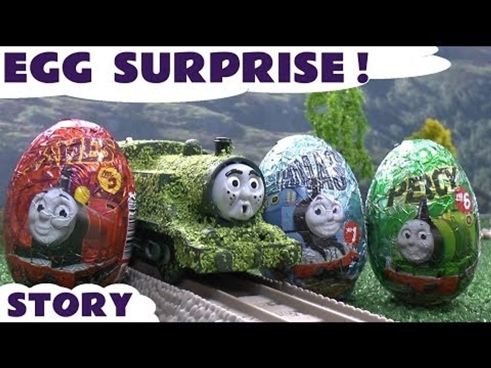 Surprise Eggs Tom Moss The Prank Engine Thomas And Friends Funny Thomas ...