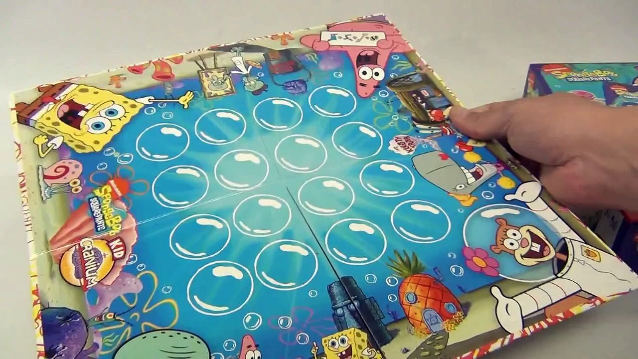 SpongeBob SquarePants Kid Cranium Nickelodeon Family Fun Board Game ...
