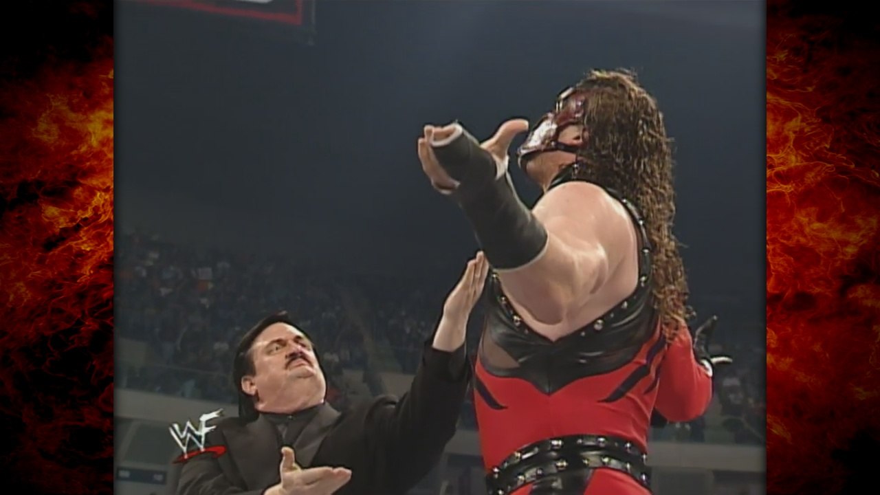Kane w/ Paul Bearer Gets Revenge on Bull Buchanan & Big Boss Man 4/17 ...