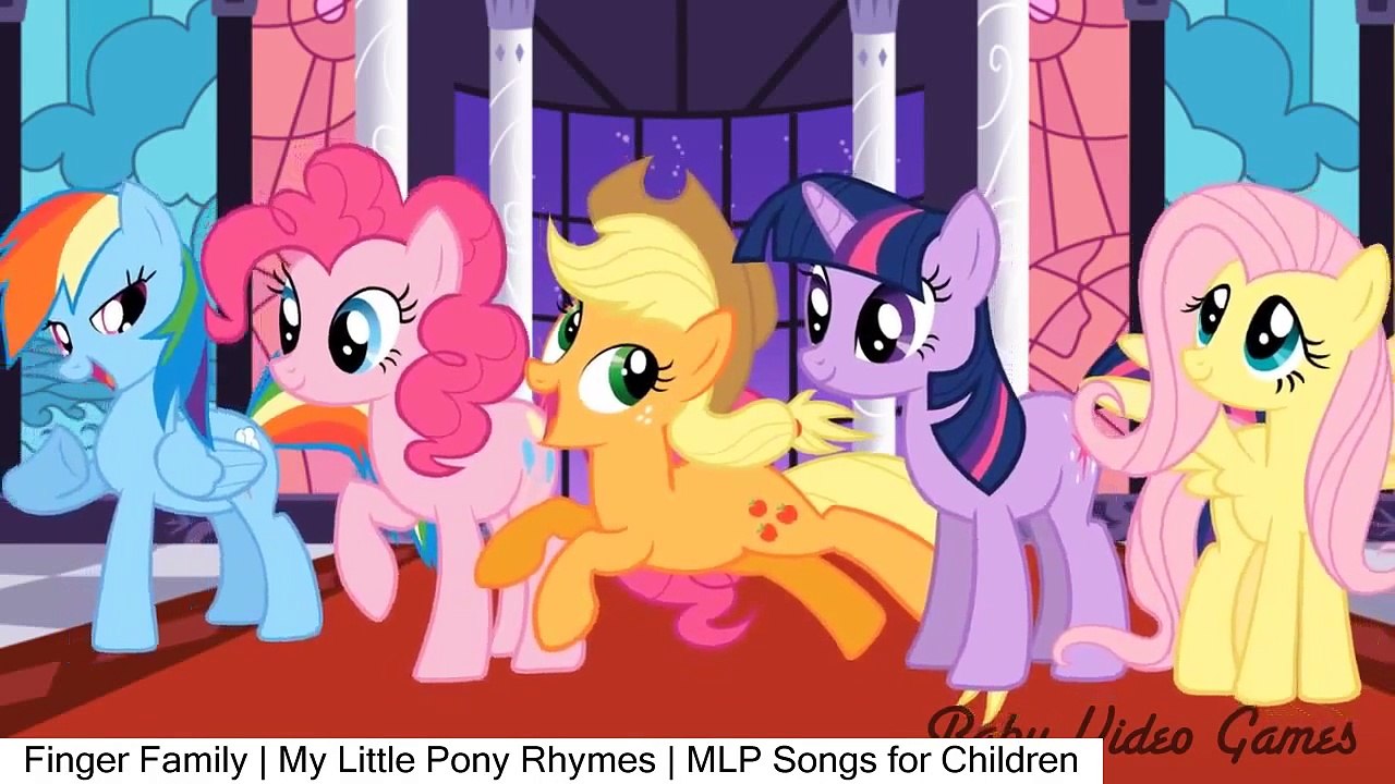 Finger Family My Little Pony and more Nursery Rhymes Songs | Kids Songs ...