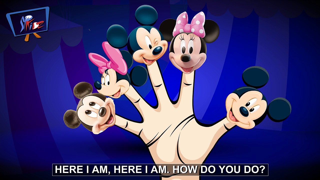 Mickey Mouse Finger Family Song 動画 Dailymotion