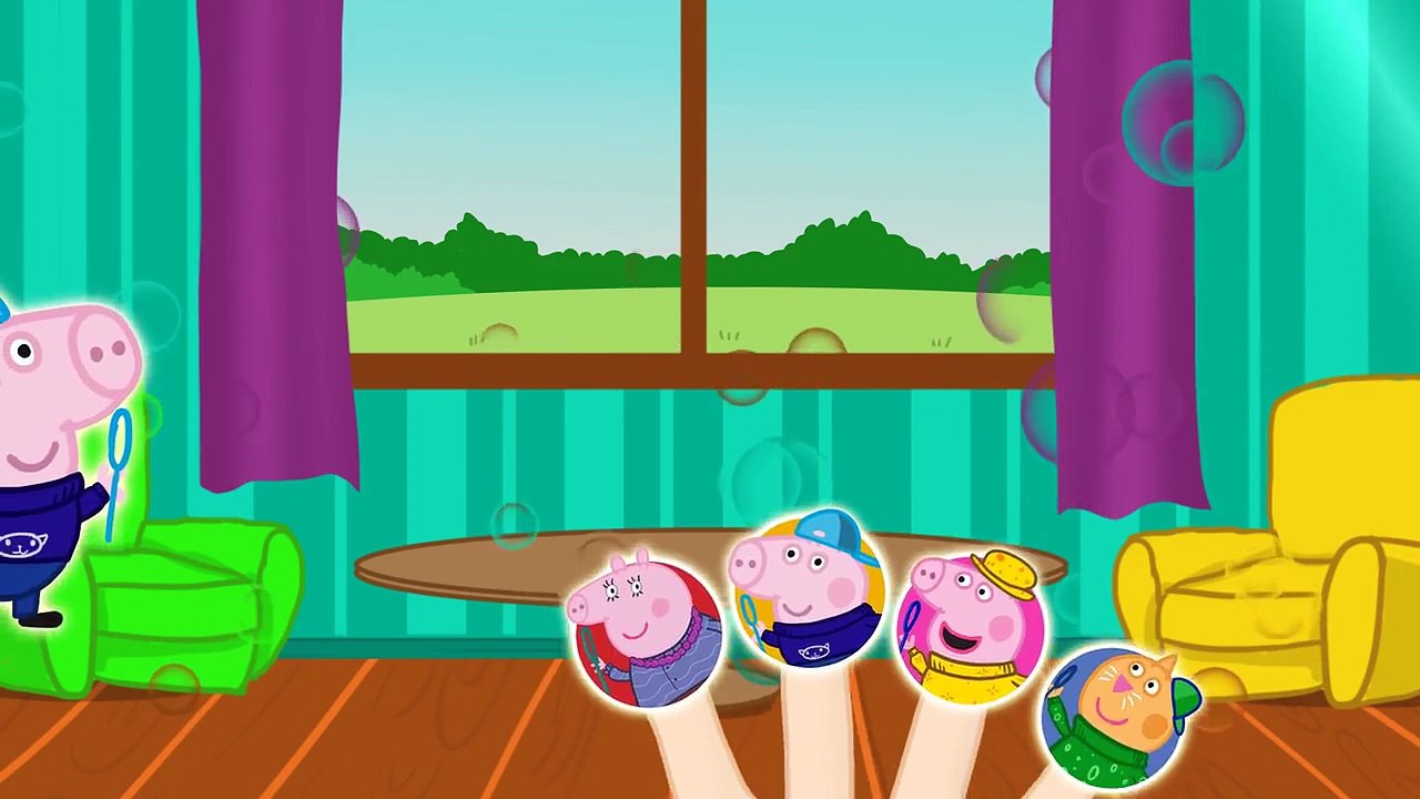 Peppa Pig Hulk Finger Family Nursery Rhymes Lyrics - Dailymotion Video