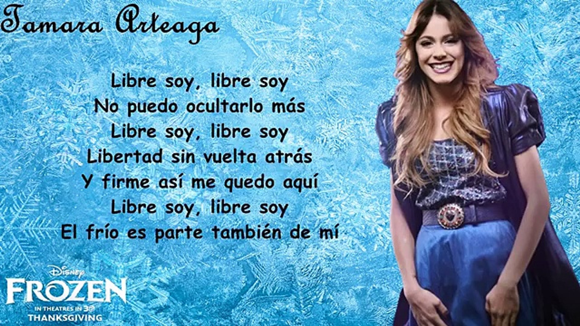 Frozen Una Aventura Congelada Cancion Libre Soy - Leer un Libro