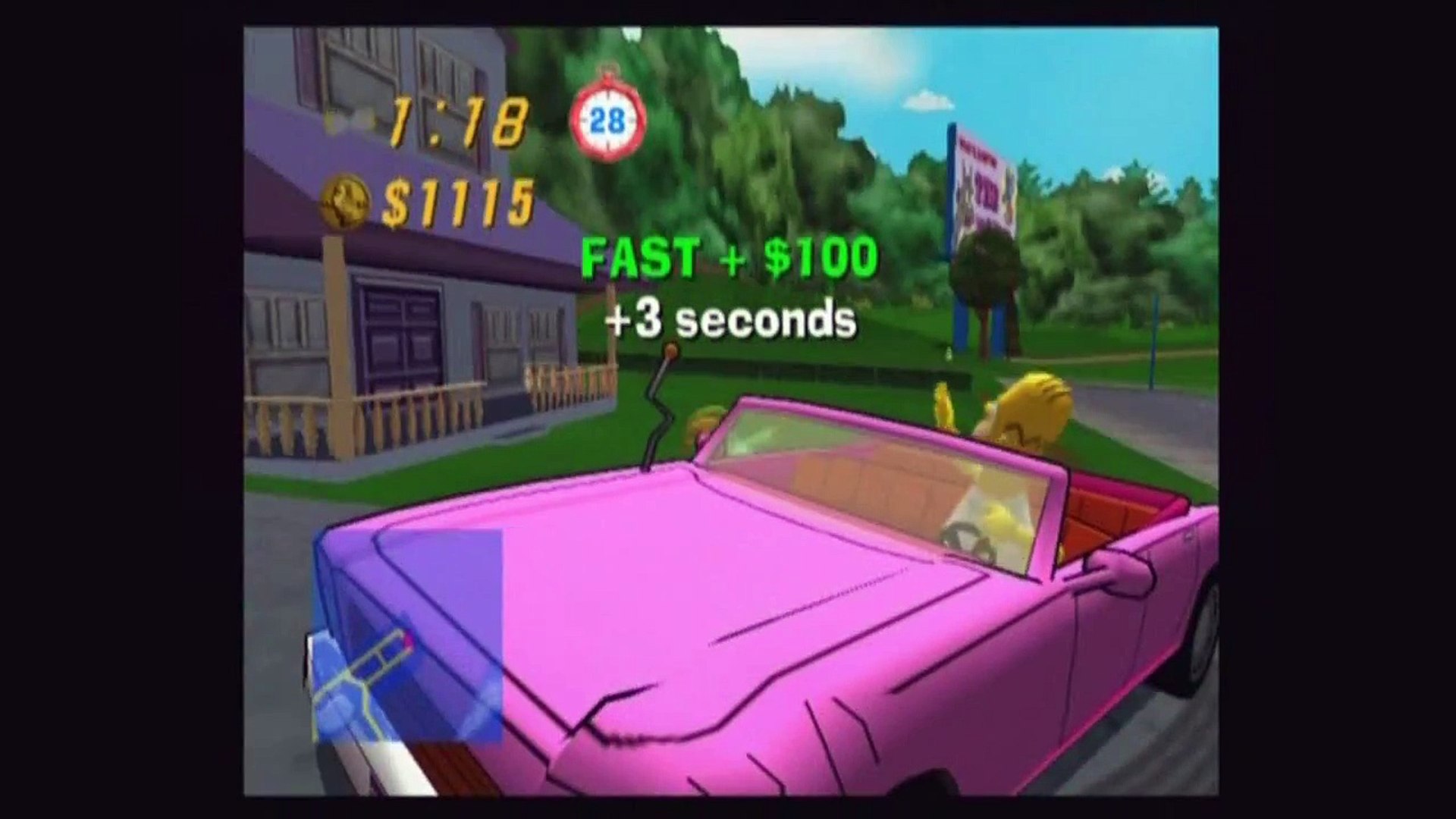 Simpsons Road Rage Vs Crazy Taxi - sexyever