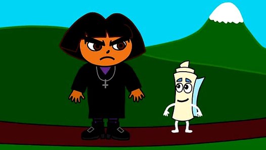 funny childrens Dora the Goth Explorer song – &&&&& Dailymotion