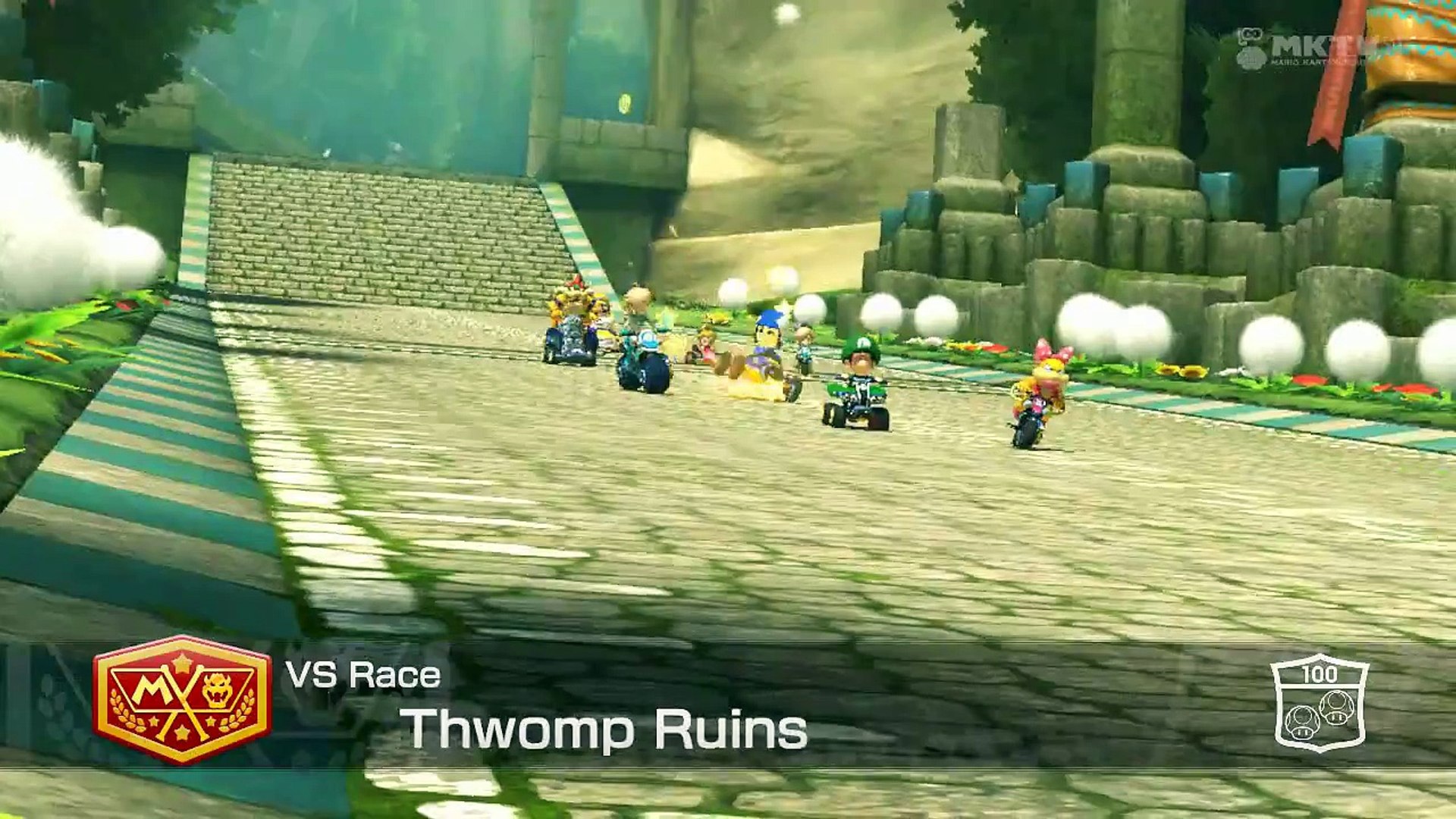 Mario Kart 8 Thwomp Ruins