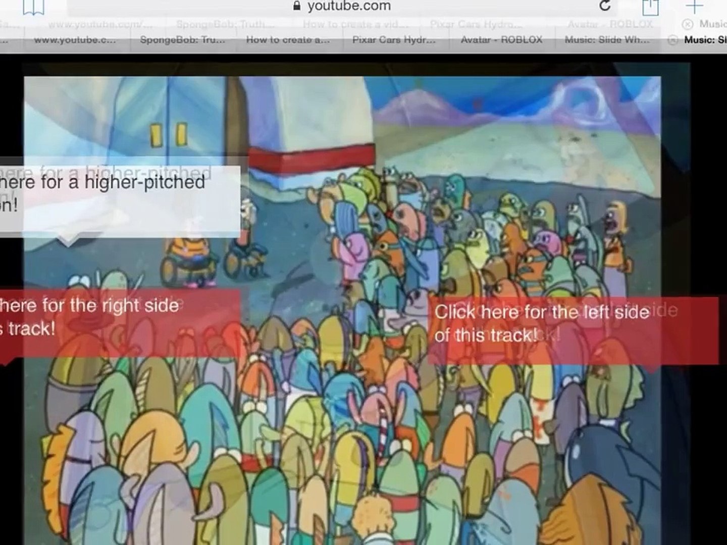 Spongebob Slide Whistle Stooges