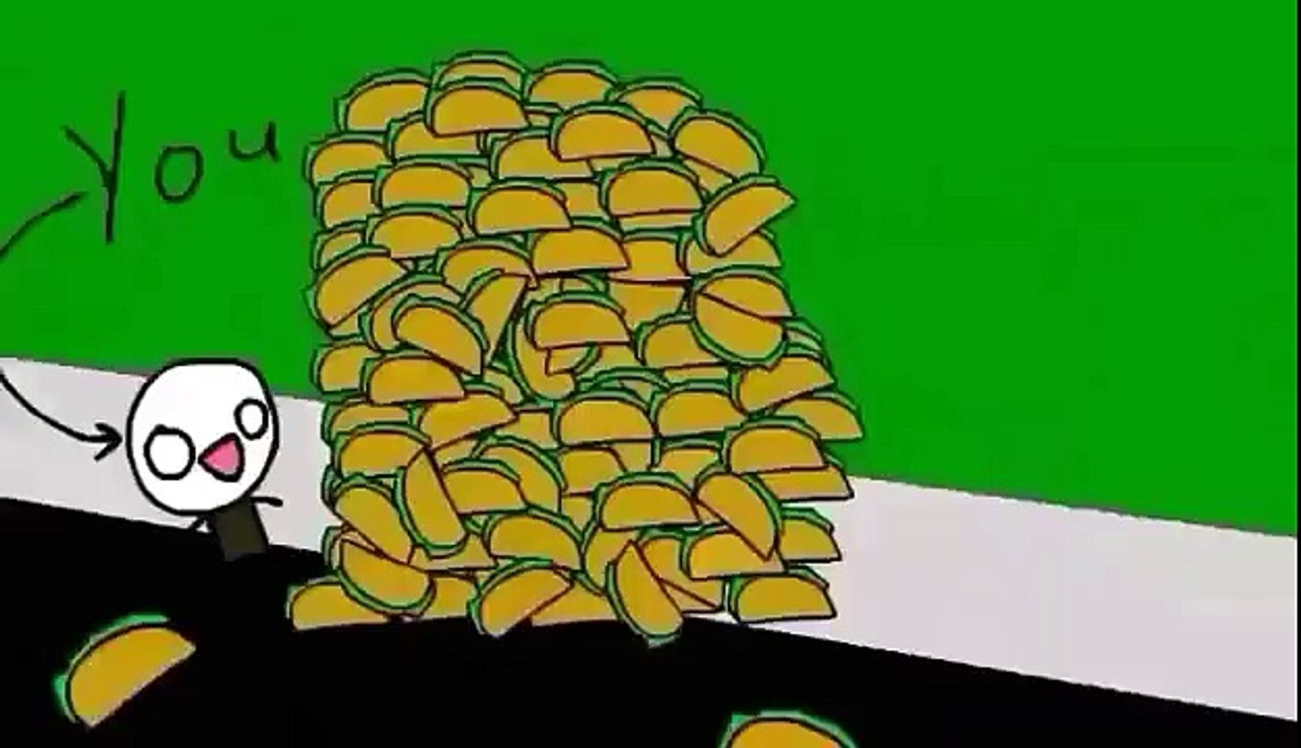 Cute Animated Tacos For Its Raining Tacos