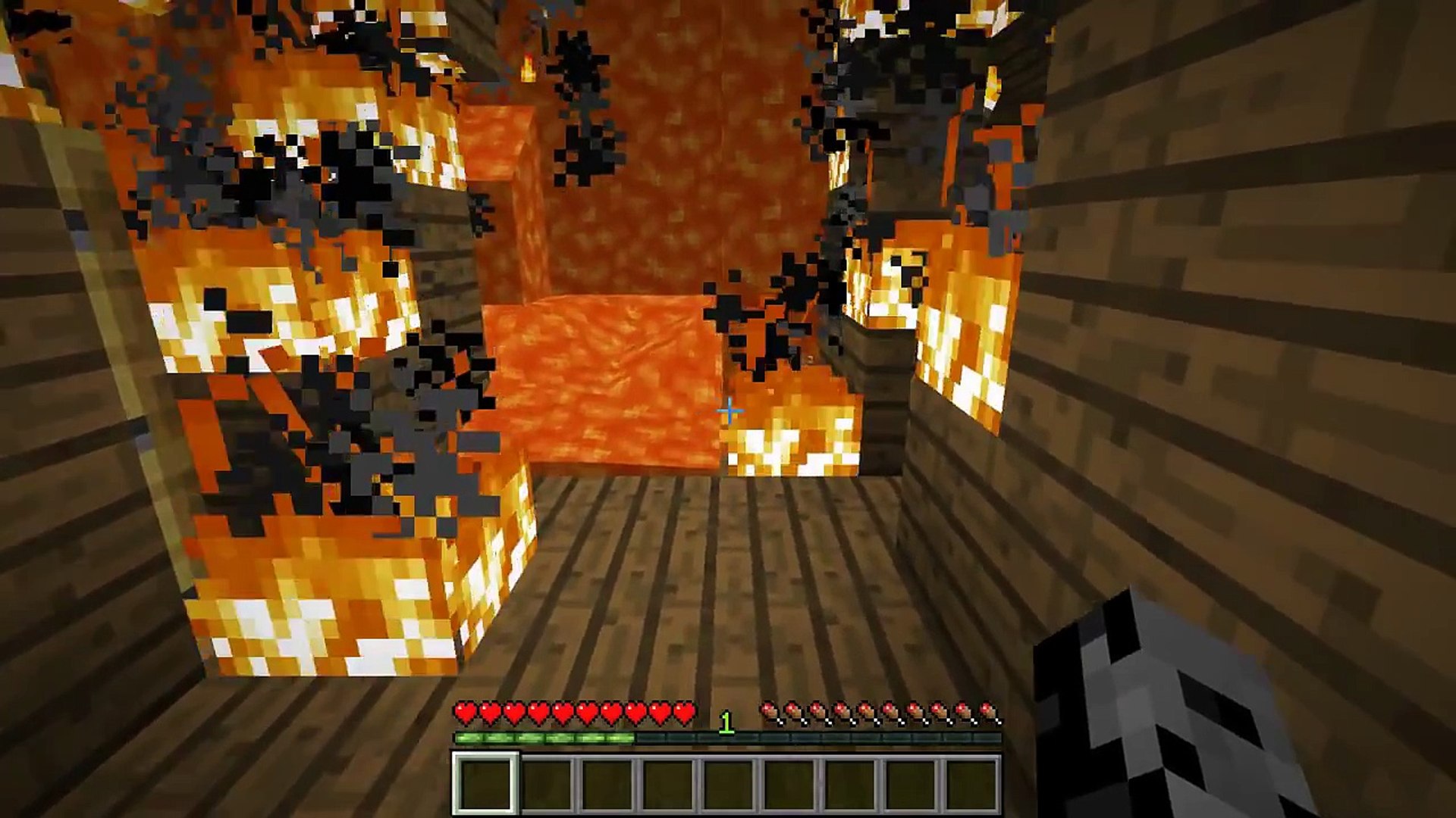 Minecraft Lava House