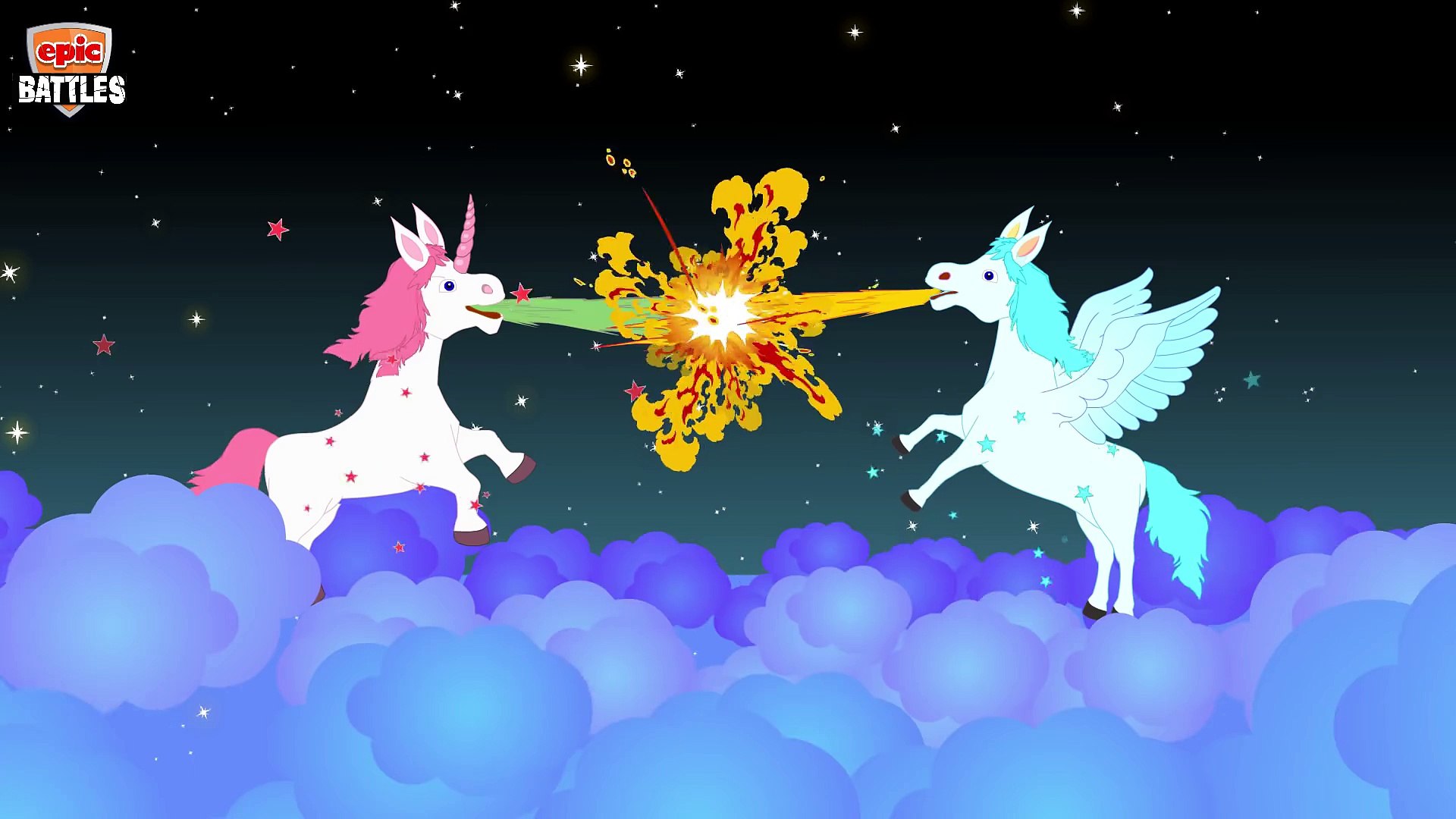 Unicorns Vs Pegasus Unicorn And Pegasus | 🧩 Jigsaw Puzzle