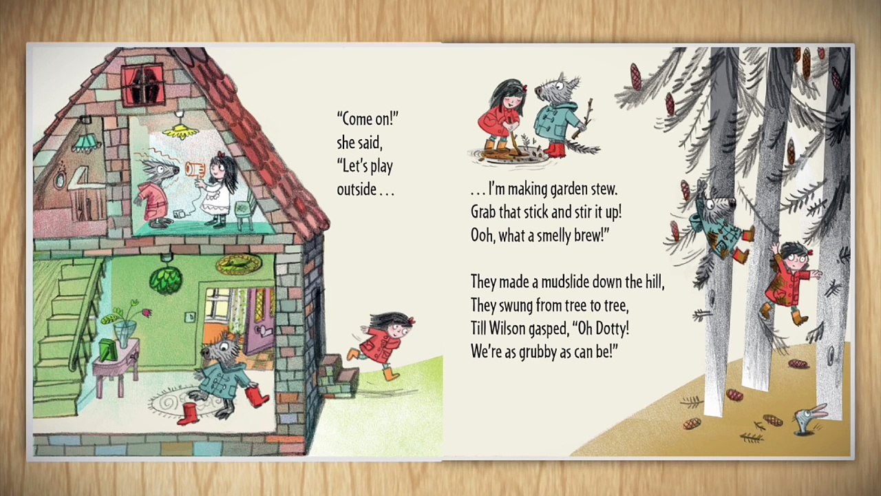 Whiffy Wilson the Wolf Who Wouldnt Wash by Caryl Hart & Leonie Lord ...
