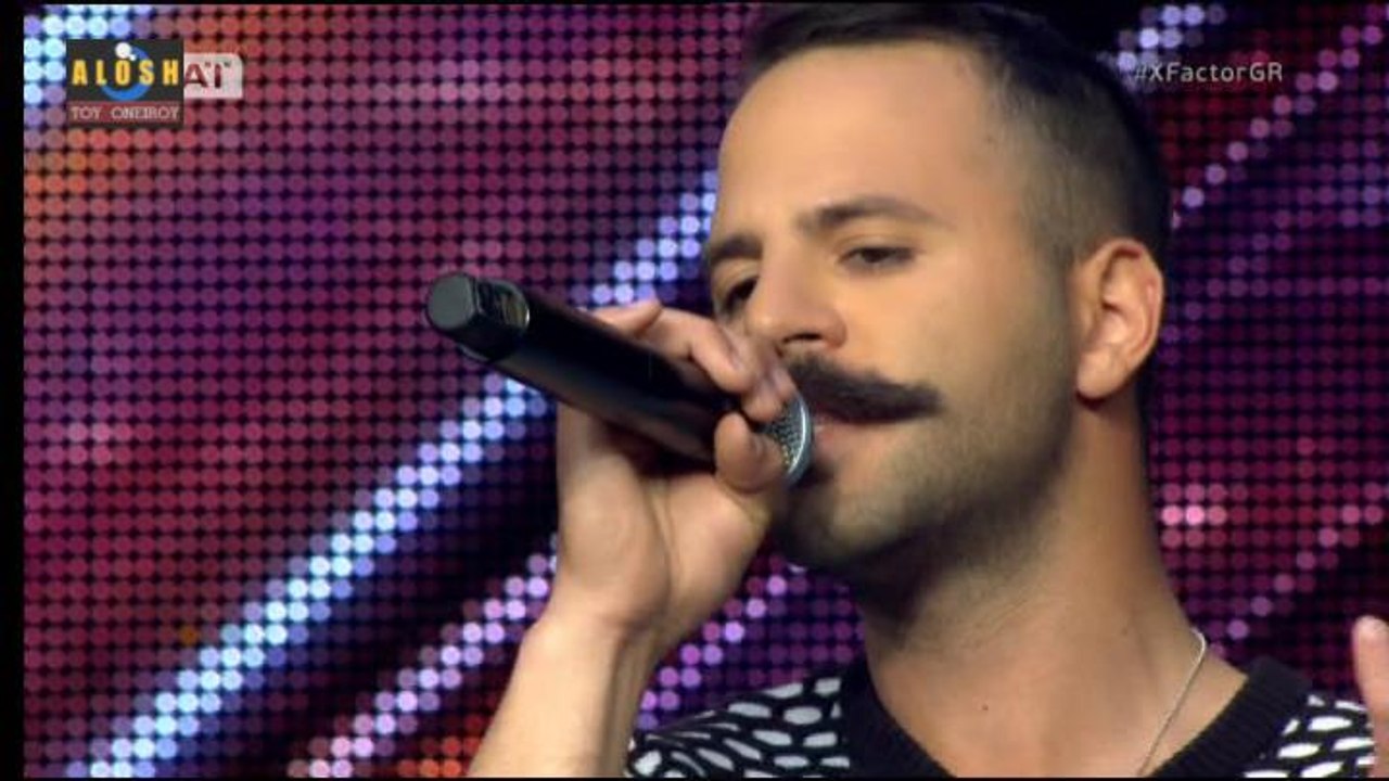 The X Factor greece 2016 - Τασος Λαβδας [Δυο ψεματα - Αντωνης Ρεμος ...